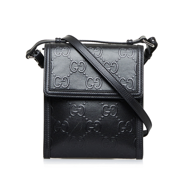 Gucci | Bags | Gucci Gg Embossed Flap Crossbody Bag | Poshmark